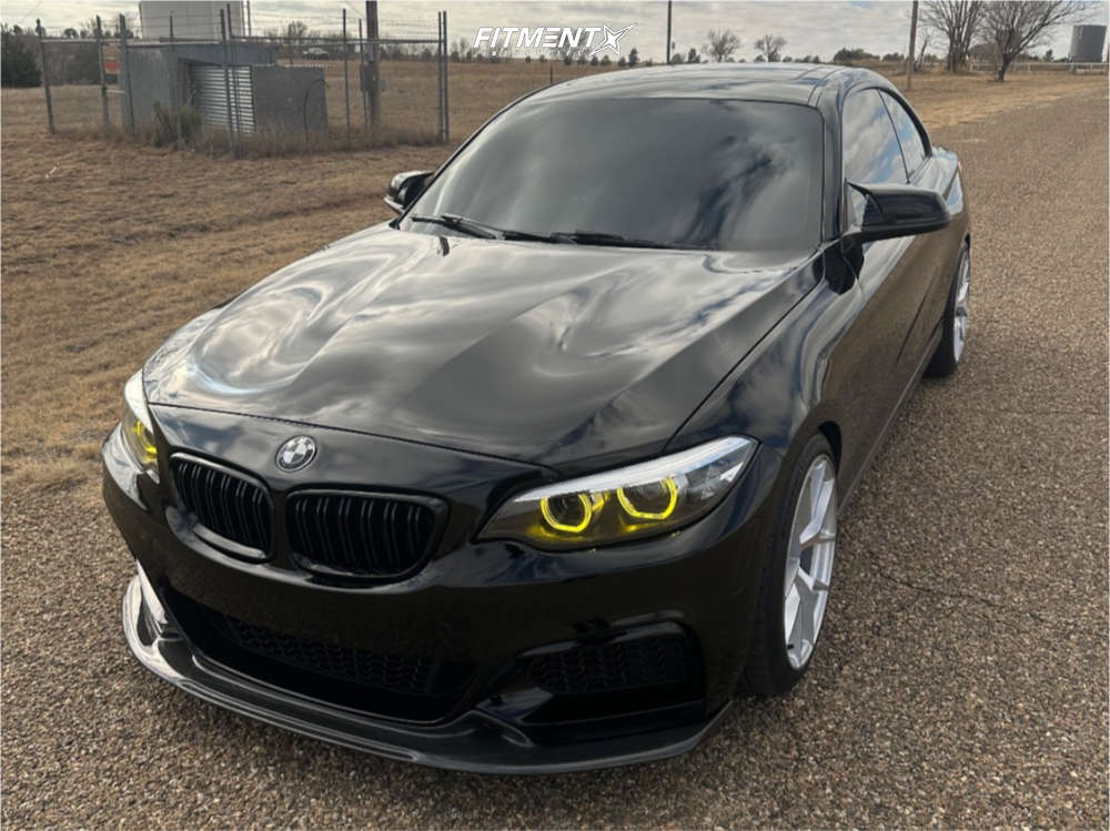 2018 BMW 230i Base with 18x8.5 Aodhan Aff7 and Continental 225x40 on ...