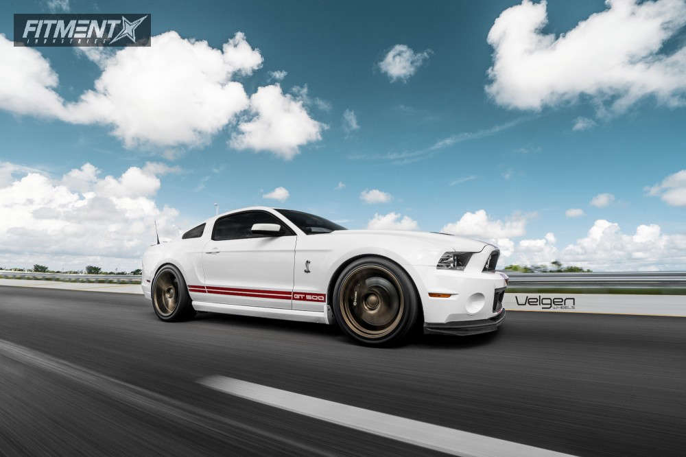 2014 Ford Mustang Shelby GT500 with 20x9 Velgen Split5 and Nitto 275x35 ...
