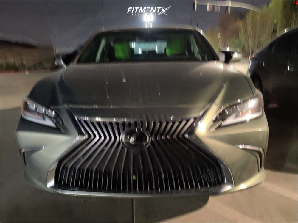 2019 Lexus ES350 Ultra Luxury with 18x8.5 Anovia Carrier and Continental 235x45 on Stock ...