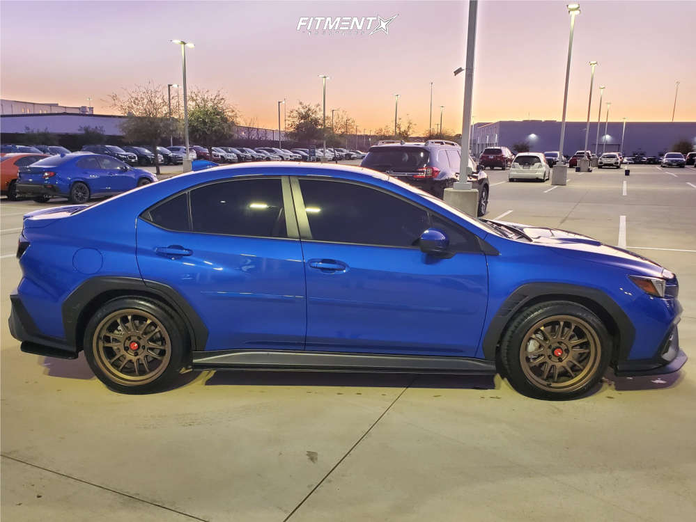 2022 Subaru WRX Premium with 18x8.5 Aodhan Ah07 and Dunlop 245x40 on ...