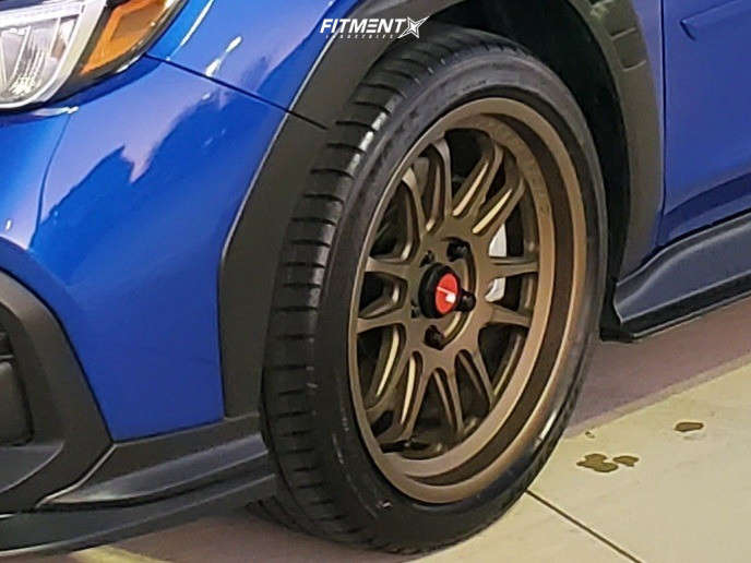 2022 Subaru WRX Premium with 18x8.5 Aodhan Ah07 and Dunlop 245x40 on Lowering Springs | 3210370 ...