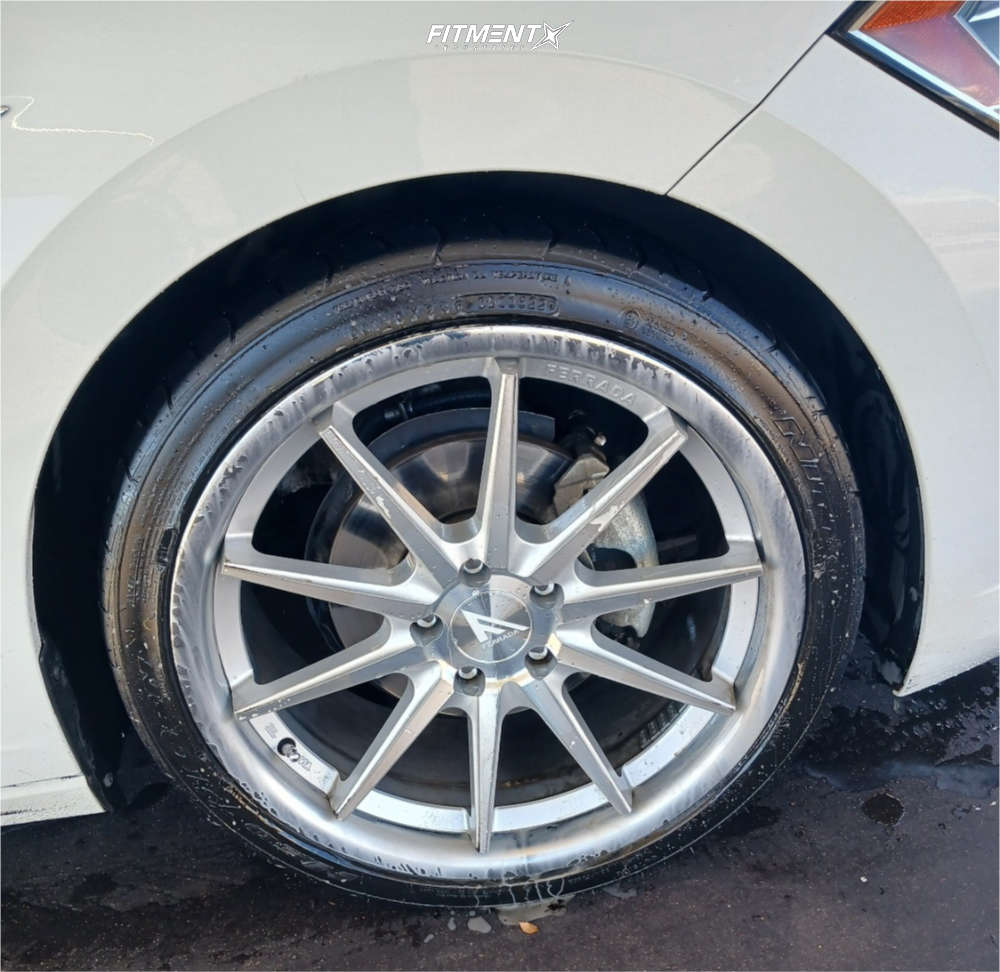 2019 Volkswagen Jetta R-Line with 19x8.5 Ferrada Fr4 and Nitto 245x35 ...