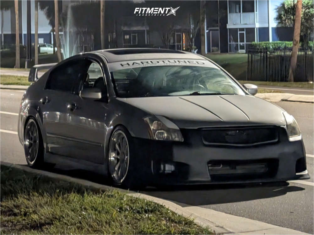 2006 Nissan Maxima SL with 19x9.5 ESR CS12 and Bridgestone 245x40 on ...