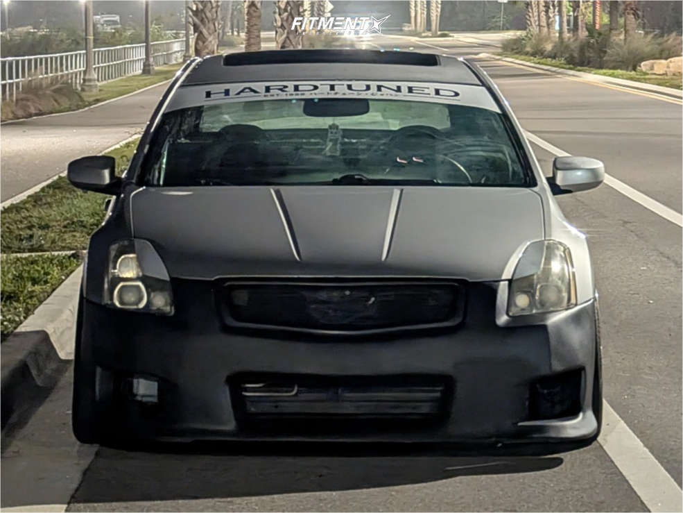 2006 Nissan Maxima SL with 19x9.5 ESR CS12 and Bridgestone 245x40 on ...