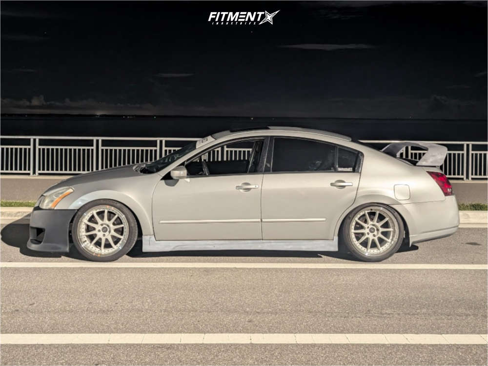 2006 Nissan Maxima SL with 19x9.5 ESR CS12 and Bridgestone 245x40 on ...