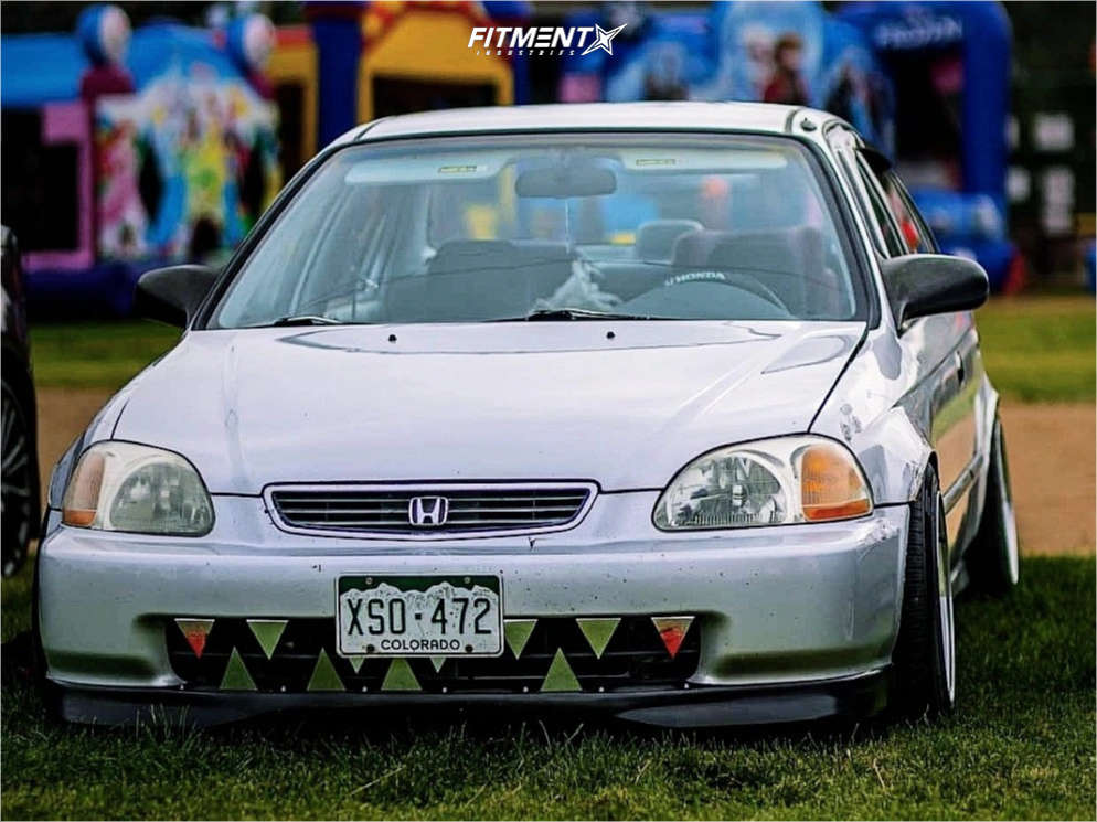 1997 Honda Civic DX with 15x8 MST Time Attack and Sailun 185x55 on ...