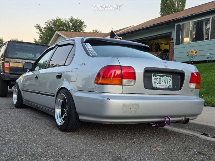 1997 Honda Civic DX with 15x8 MST Time Attack and Sailun 185x55 on ...