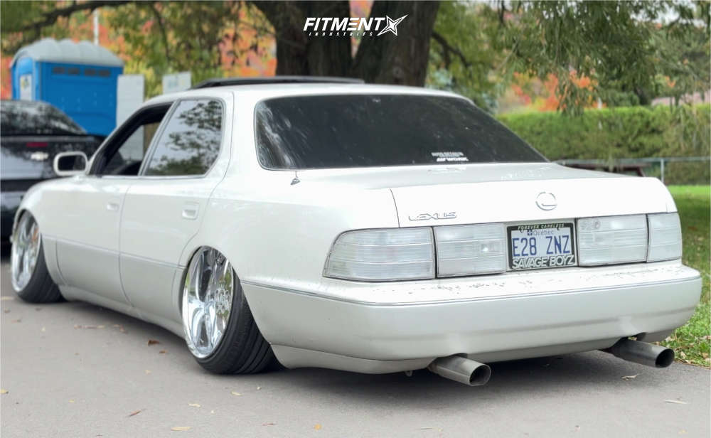 1993 Lexus LS400 Base with 19x10 Work Ls207 and Zeta 215x35 on ...