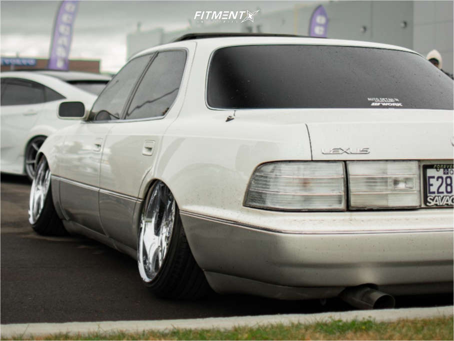 1993 Lexus LS400 Base with 19x10 Work Ls207 and Zeta 215x35 on ...