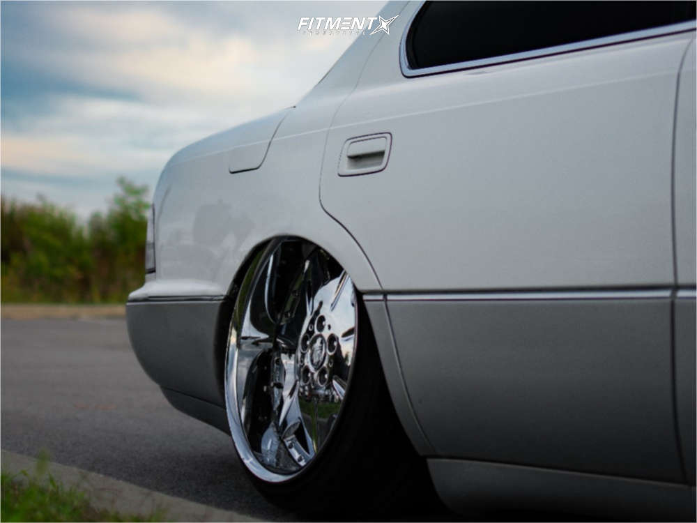 1993 Lexus LS400 Base with 19x10 Work Ls207 and Zeta 215x35 on ...