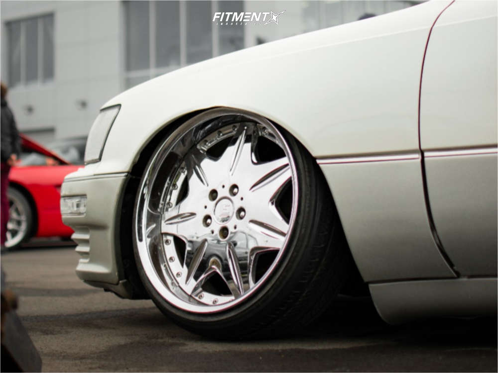 1993 Lexus LS400 Base with 19x10 Work Ls207 and Zeta 215x35 on ...
