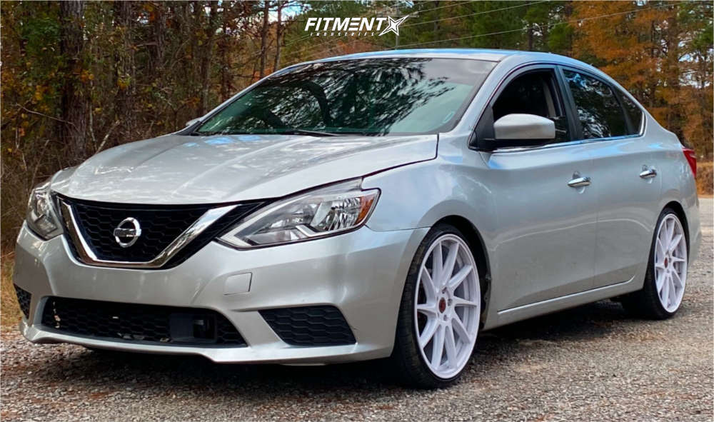 2019 Nissan Sentra SV with 20x8 Revolution Racing Rr31 and Lexani ...