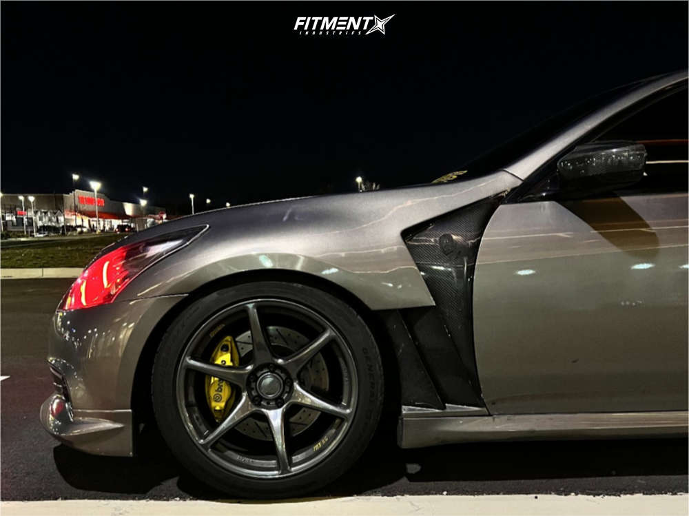 2010 INFINITI G37 X with 19x9.5 Kansei Tandem and Continental 255x40 on ...