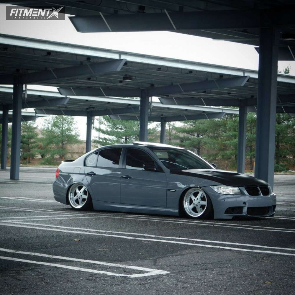 2009 BMW 328xi Base with 18x8.5 ESR SR04 and Nankang 215x35 on Air ...