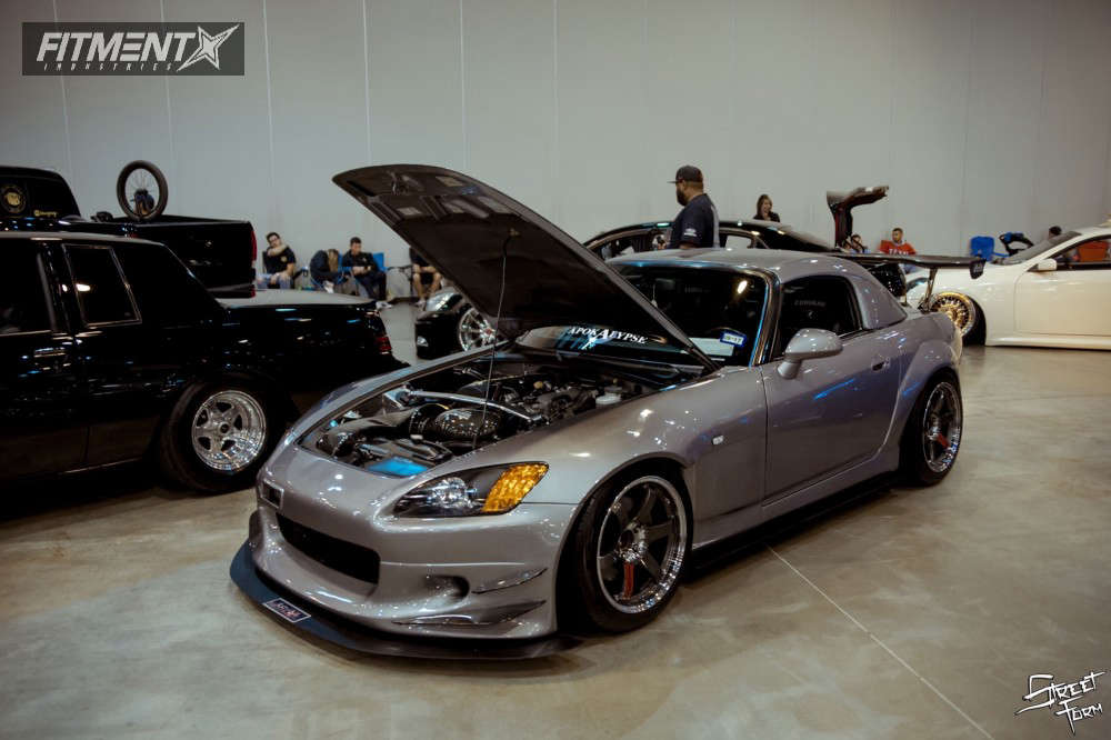 2001 Honda S2000 Base with 17x9.5 Volk Te37sl and Toyo Tires 255x40 on ...