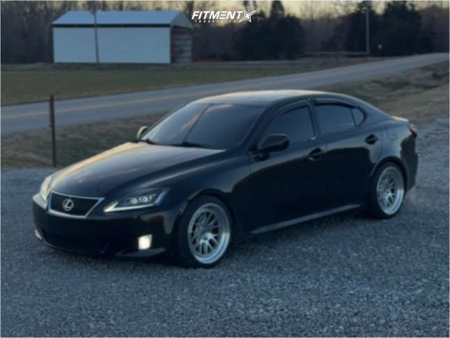 2006 Lexus IS350 Base with 18x9.5 Aodhan DS06 and Goodyear 245x35 on ...
