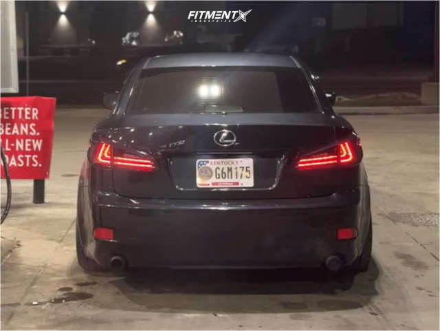 2006 Lexus IS350 Base with 18x9.5 Aodhan DS06 and Goodyear 245x35 on ...