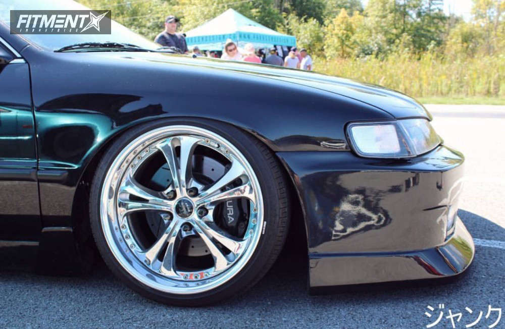 1997 Honda Accord EX with 18x9.5 Weds Cerberus II and Nankang 215x40 on ...