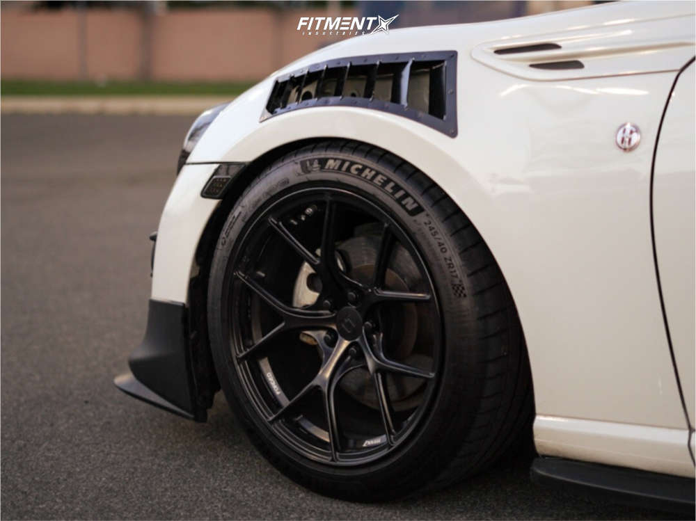 2017 Toyota 86 Base with 17x9 Titan7 Ts-5 and Michelin 245x45 on ...