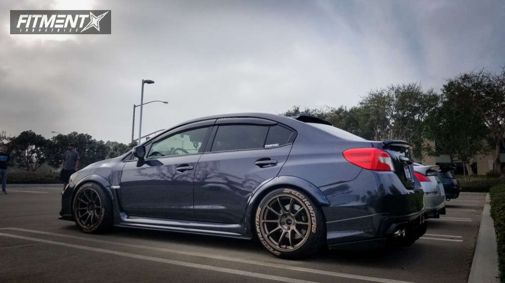 2015 Subaru WRX STI Base with 18x10.5 Ambit Rt8 and Federal 275x35 on ...