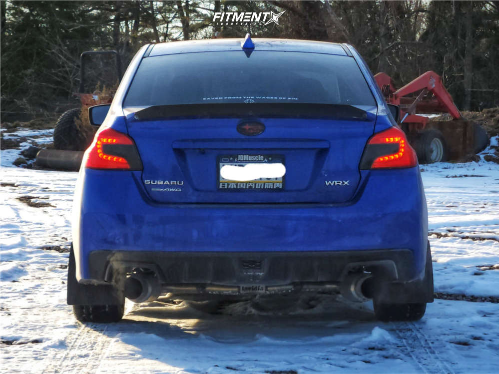 2017 Subaru WRX Base with 17x8 Sparco Gravel and Continental 245x45 on ...