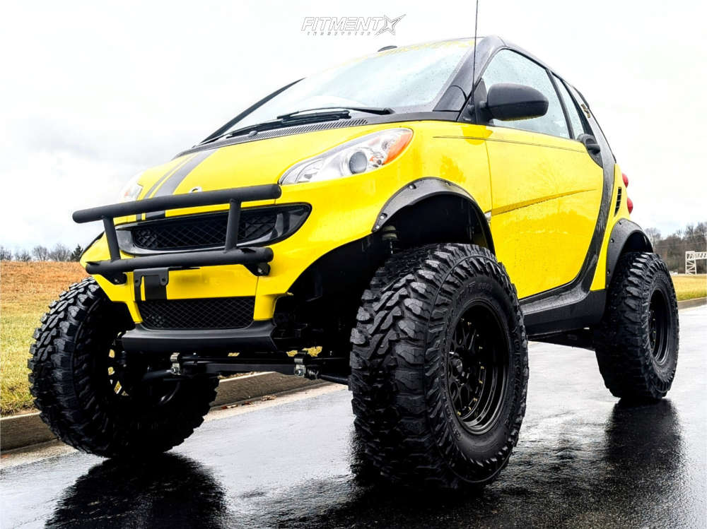 2008 Smart Fortwo Passion Cabrio with 15x8 Vors Vr7 and Yokohama 31x10 ...