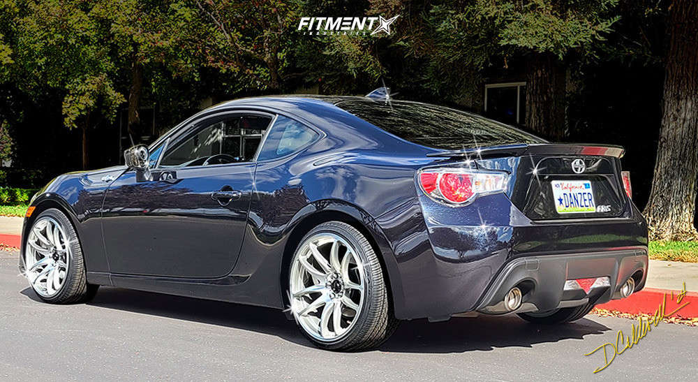 2016 Scion FR-S Base with 18x9.5 Vors Tr4 and Westlake 225x35 on ...