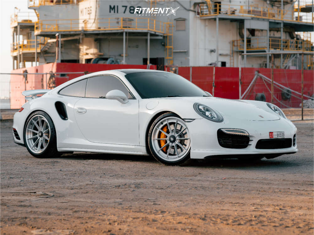 2015 Porsche 911 Turbo with 20x9 K7 Forged VLC-502 and Michelin 245x35 ...
