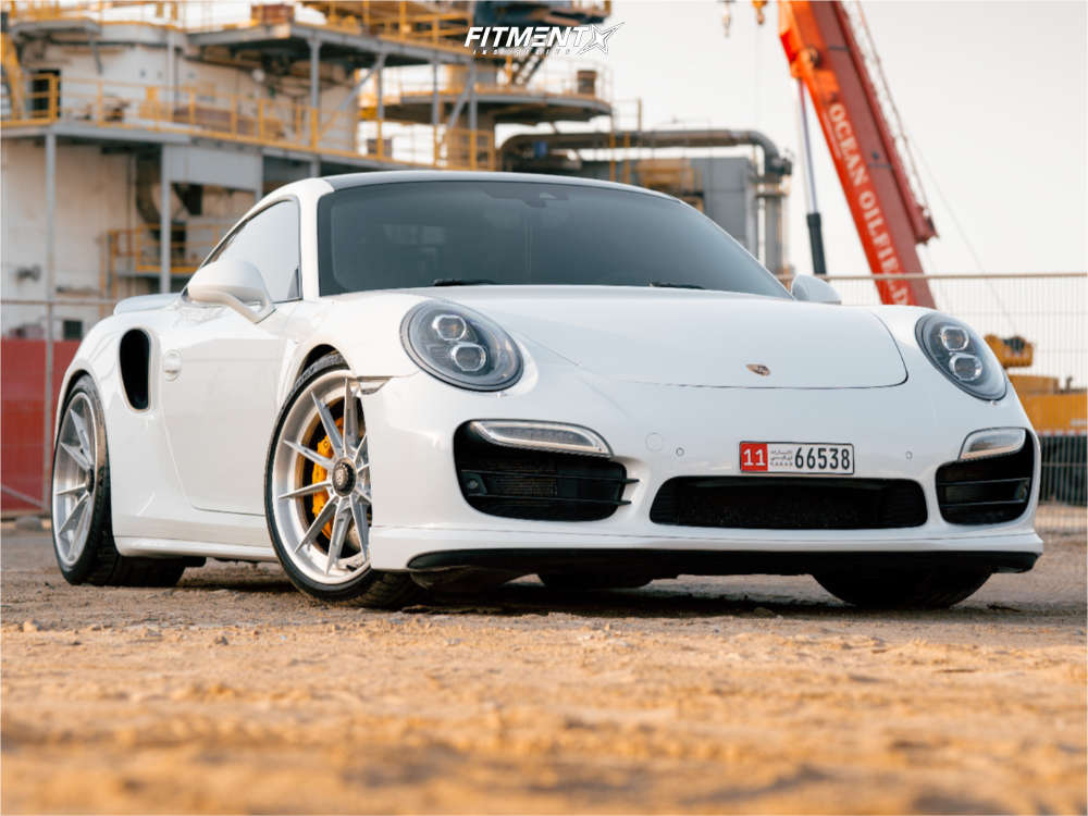 2015 Porsche 911 Turbo with 20x9 K7 Forged VLC-502 and Michelin 245x35 ...
