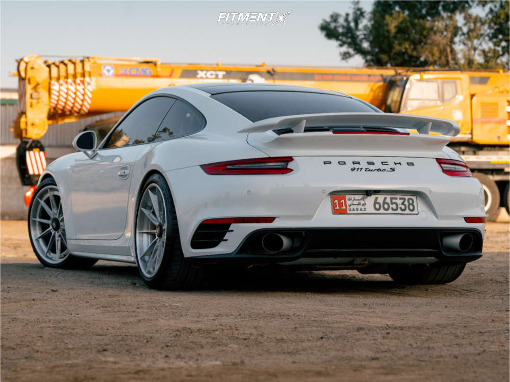 2015 Porsche 911 Turbo with 20x9 K7 Forged VLC-502 and Michelin 245x35 ...