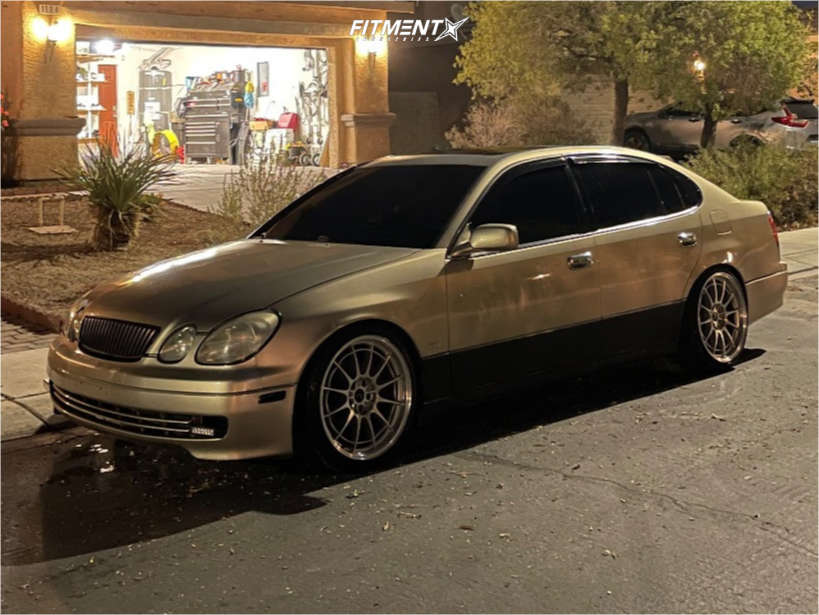 2000 Lexus GS300 Base with 19x9.5 JNC JNC033 and Firestone 265x35 on Coilovers | 3225999 ...