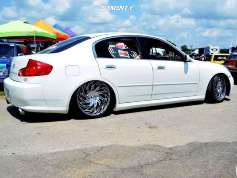 2005 INFINITI G35 Base with 20x8.5 Azara Aza-531 and Lexani 225x35 on ...