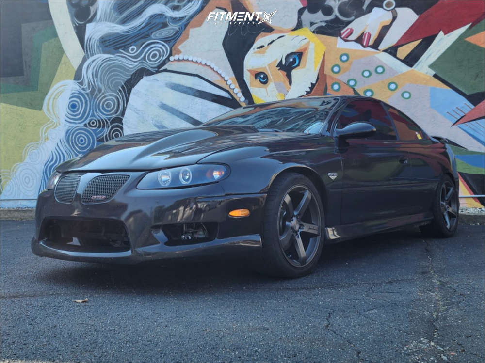 2005 Pontiac GTO Base with 18x8.5 MRR Vp5 and Nitto 245x40 on Stock ...
