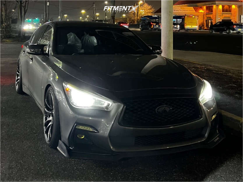 2019 INFINITI Q50 Signature Edition with 19x9.5 Vors Tr4 and Lexani ...