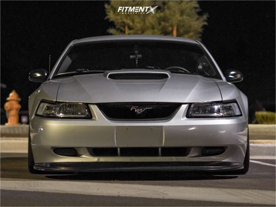 2003 Ford Mustang GT with 18x9.5 Aodhan Ds05 and Nitto 275x35 on Air ...