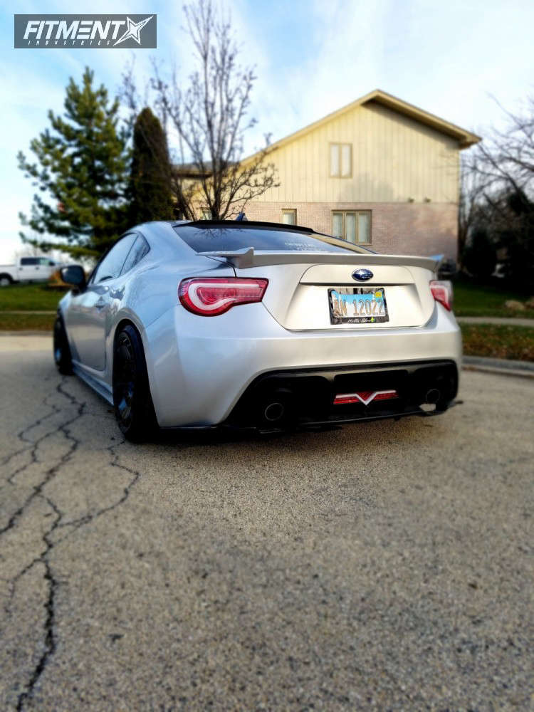 2014 Subaru BRZ Base with 18x9.5 Rotiform Ccv and Nankang 255x35 on ...