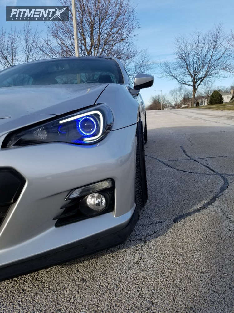 2014 Subaru BRZ Base with 18x9.5 Rotiform Ccv and Nankang 255x35 on ...