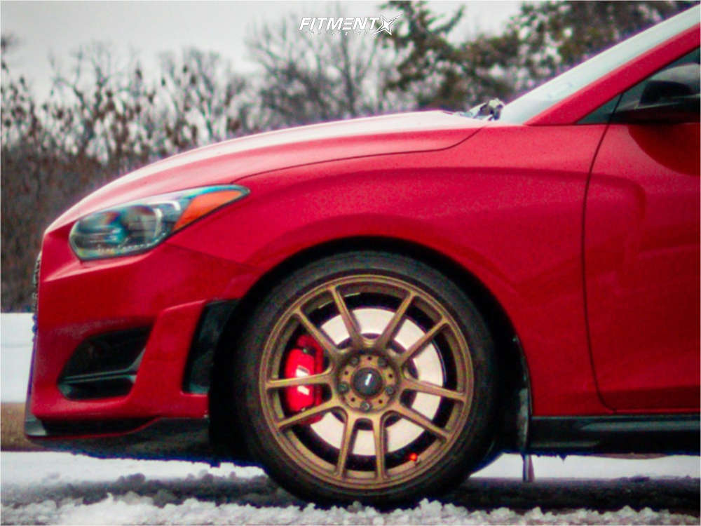 2019 Hyundai Veloster N Base with 18x8.5 Konig Heliogram and Sentury ...