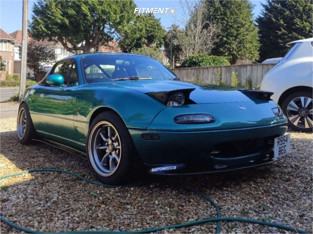 1997 Mazda Miata Base with 15x8 Rota Rkr and Toyo Tires 195x50 on ...