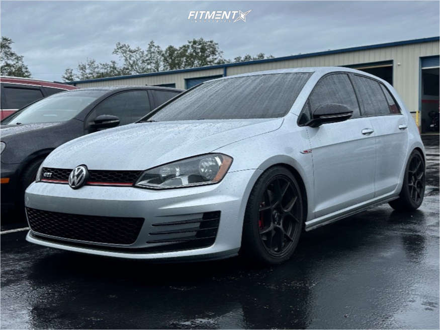 2017 Volkswagen GTI S with 18x8 Konig Diverge and Cosmo 235x40 on ...