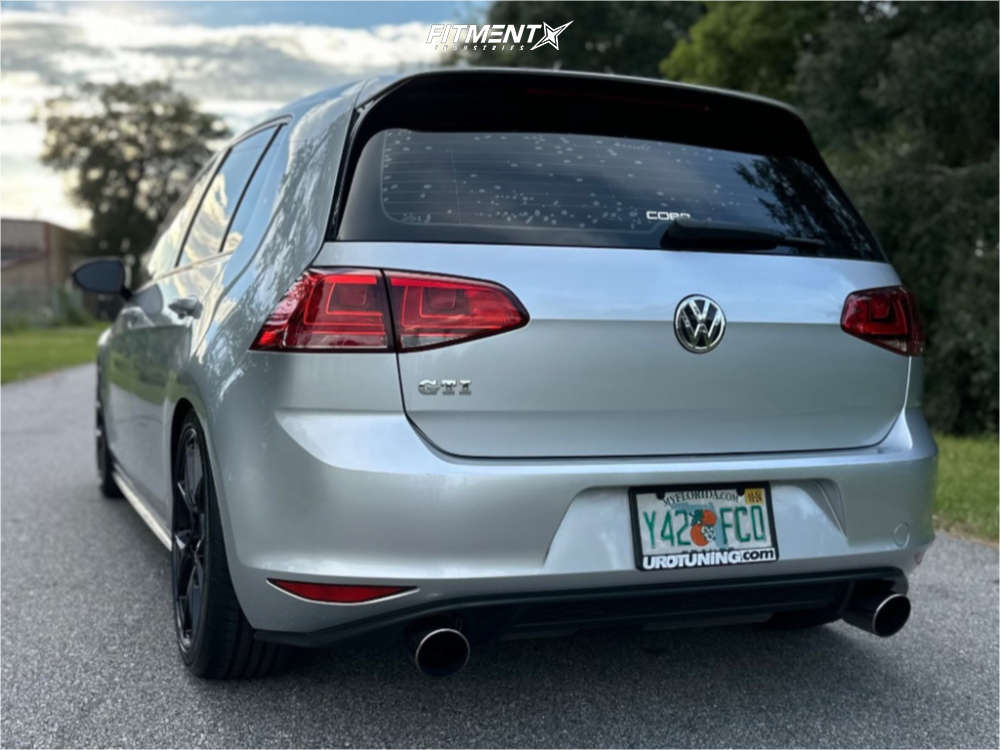 2017 Volkswagen GTI S with 18x8 Konig Diverge and Cosmo 235x40 on ...