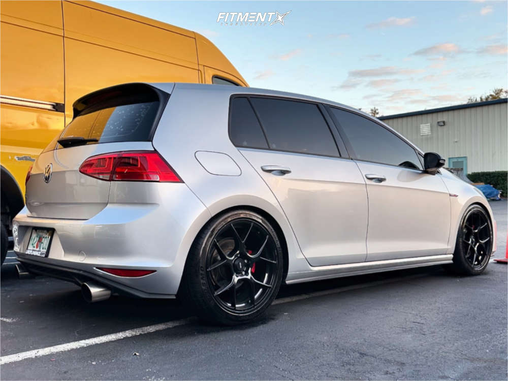2017 Volkswagen GTI S with 18x8 Konig Diverge and Cosmo 235x40 on ...