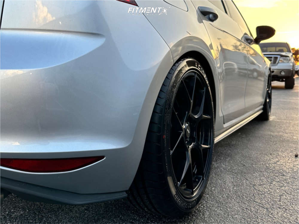 2017 Volkswagen GTI S with 18x8 Konig Diverge and Cosmo 235x40 on ...
