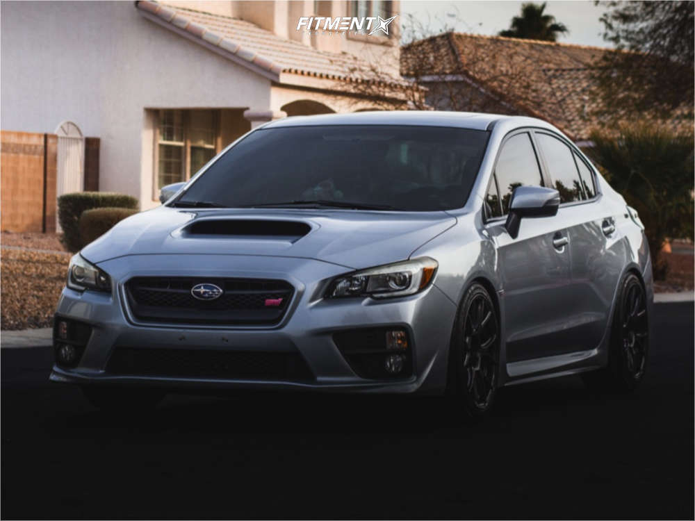 2017 Subaru WRX STI Limited with 18x9.5 Konig Ampliform and Yokohama ...