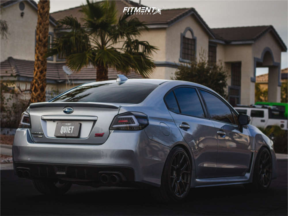 2017 Subaru WRX STI Limited with 18x9.5 Konig Ampliform and Yokohama ...