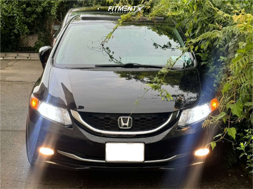 2015 Honda Civic EX-L with 18x9.5 Niche Misano and Toyo Tires 245x40 on ...