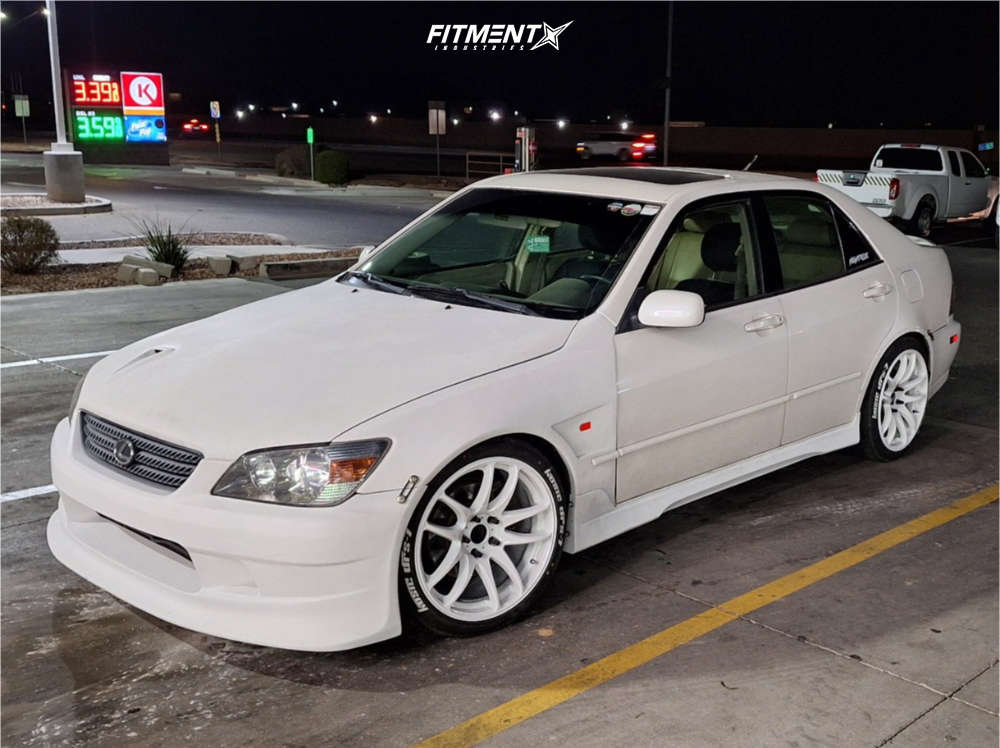 2004 Lexus IS300 Base with 18x8.5 Vors Tr4 and Kosic 225x40 on ...