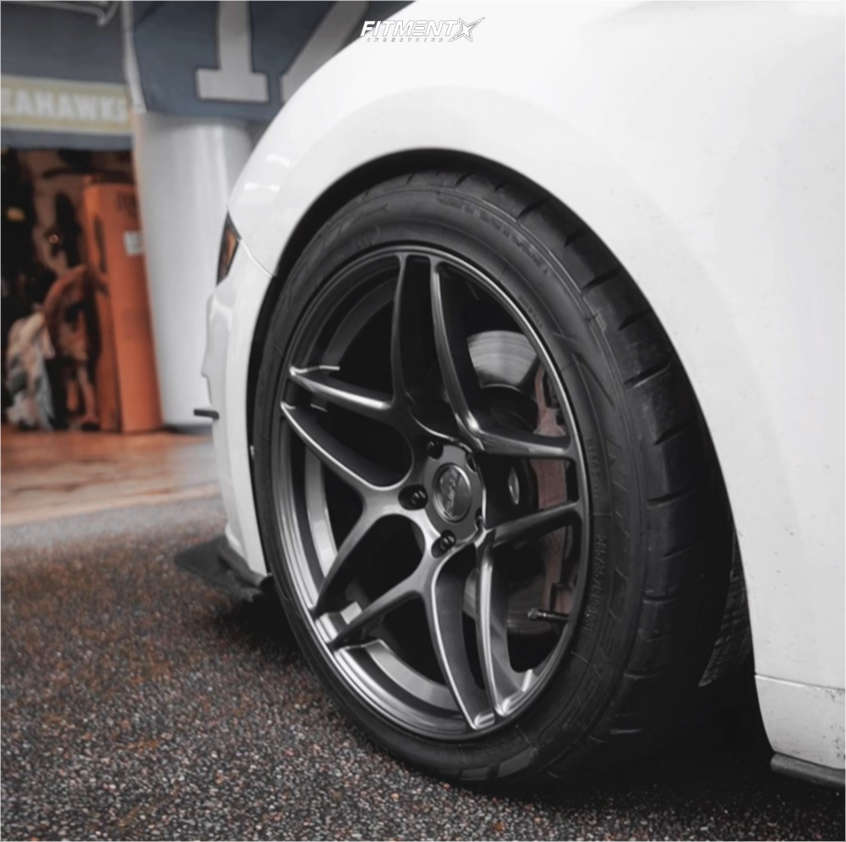 2018 Ford Mustang GT Premium with 19x10.5 Kansei Astro and Nitto 285x35 ...