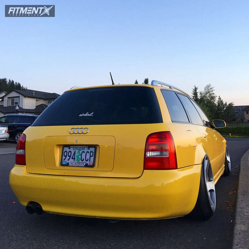 2001 Audi S4 Avant with 18x9.5 Rotiform Tmb and Toyo Tires 205x40 on ...