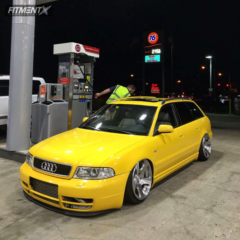 2001 Audi S4 Avant with 18x9.5 Rotiform Tmb and Toyo Tires 205x40 on ...